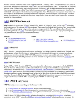 Swift society worldwideinterbankfinancialtelecommunication | PDF