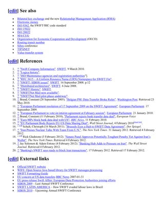 Swift society worldwideinterbankfinancialtelecommunication | PDF ...