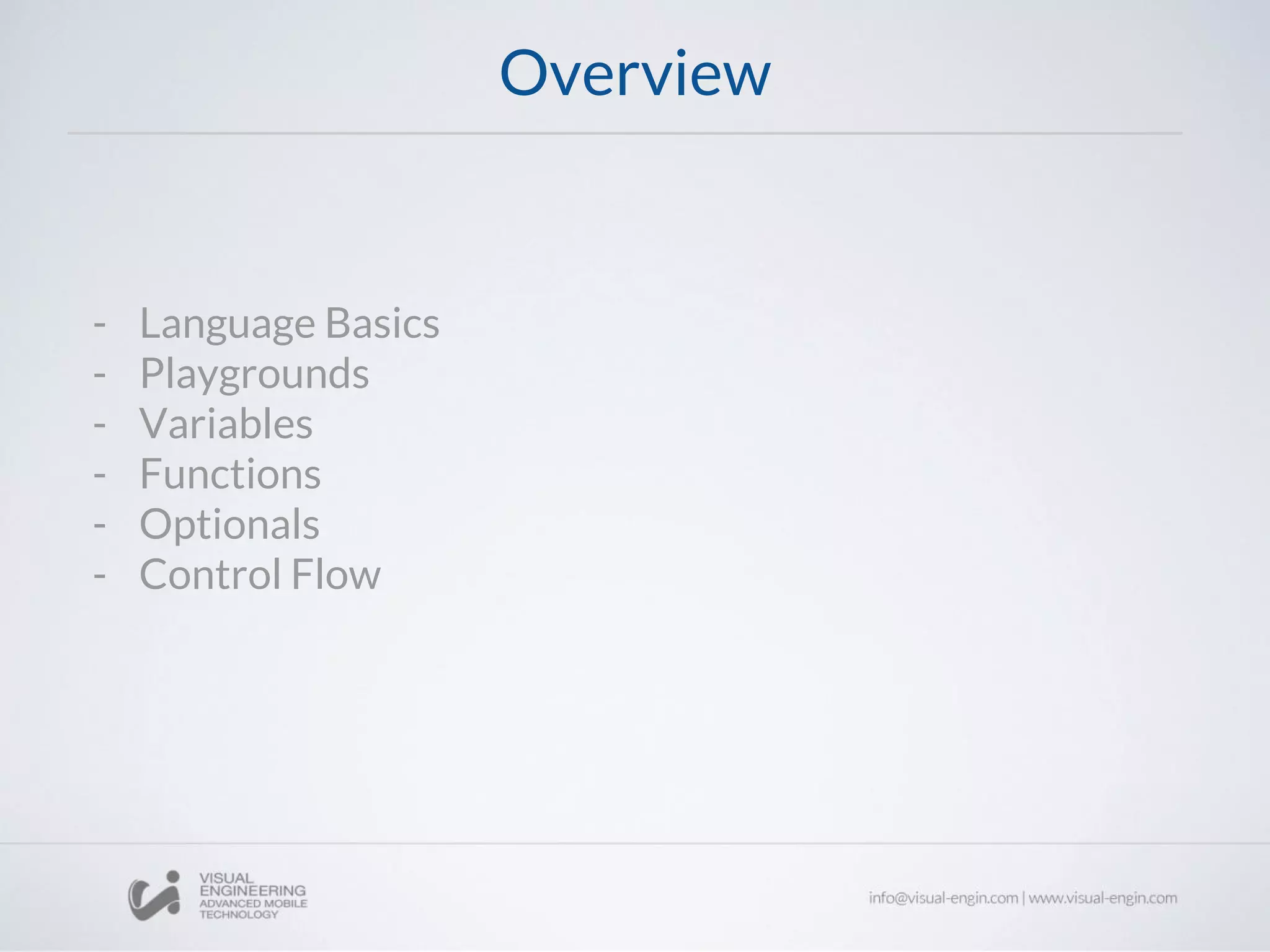 Workhop iOS 1: Fundamentos de Swift | PDF | Programming Languages | Computing