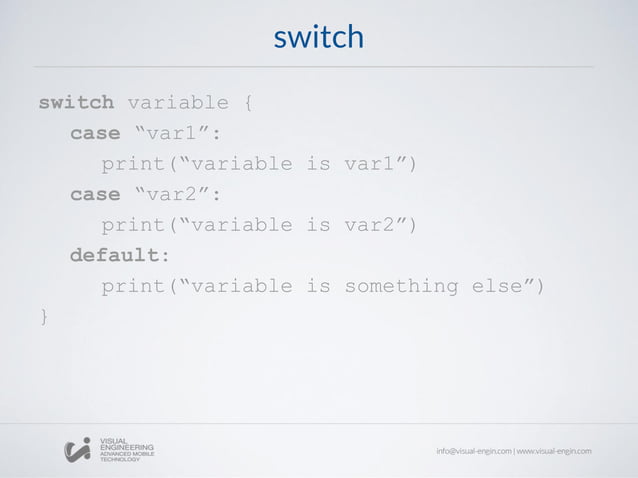 Workhop iOS 1: Fundamentos de Swift | PDF | Programming Languages ...