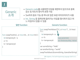 Swift3 generic | PDF