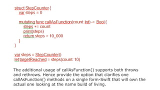 Swift 5.2 what are the new things that you need to know about | PPTX