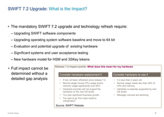 Swift 7.2 & Customer Security: Providing choice, flexibility and ...