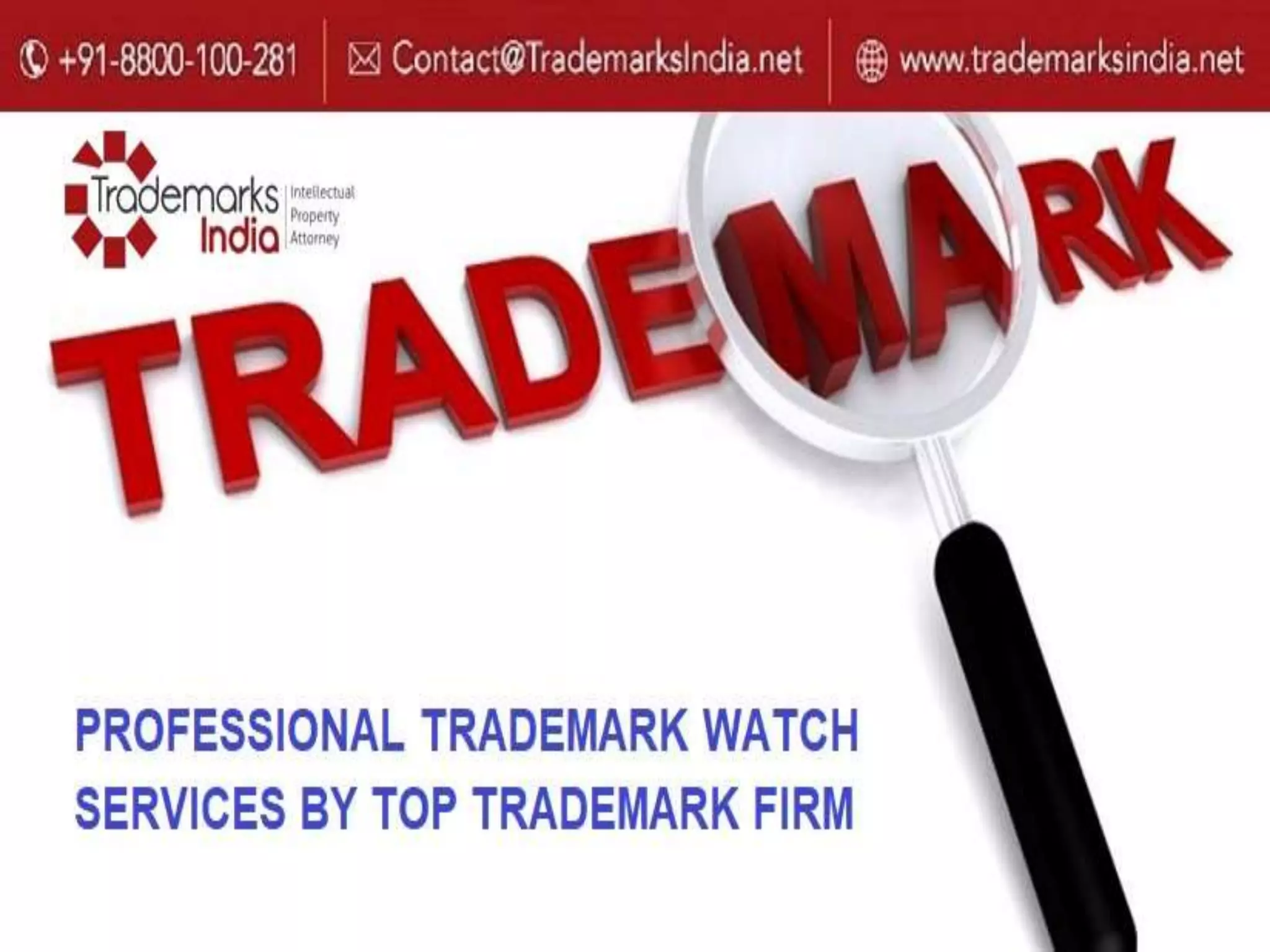 Swift and Efficient Trademark Watch Services by Top Trademark Lawyers ...
