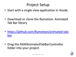 Swift Animated tabBar | PPTX