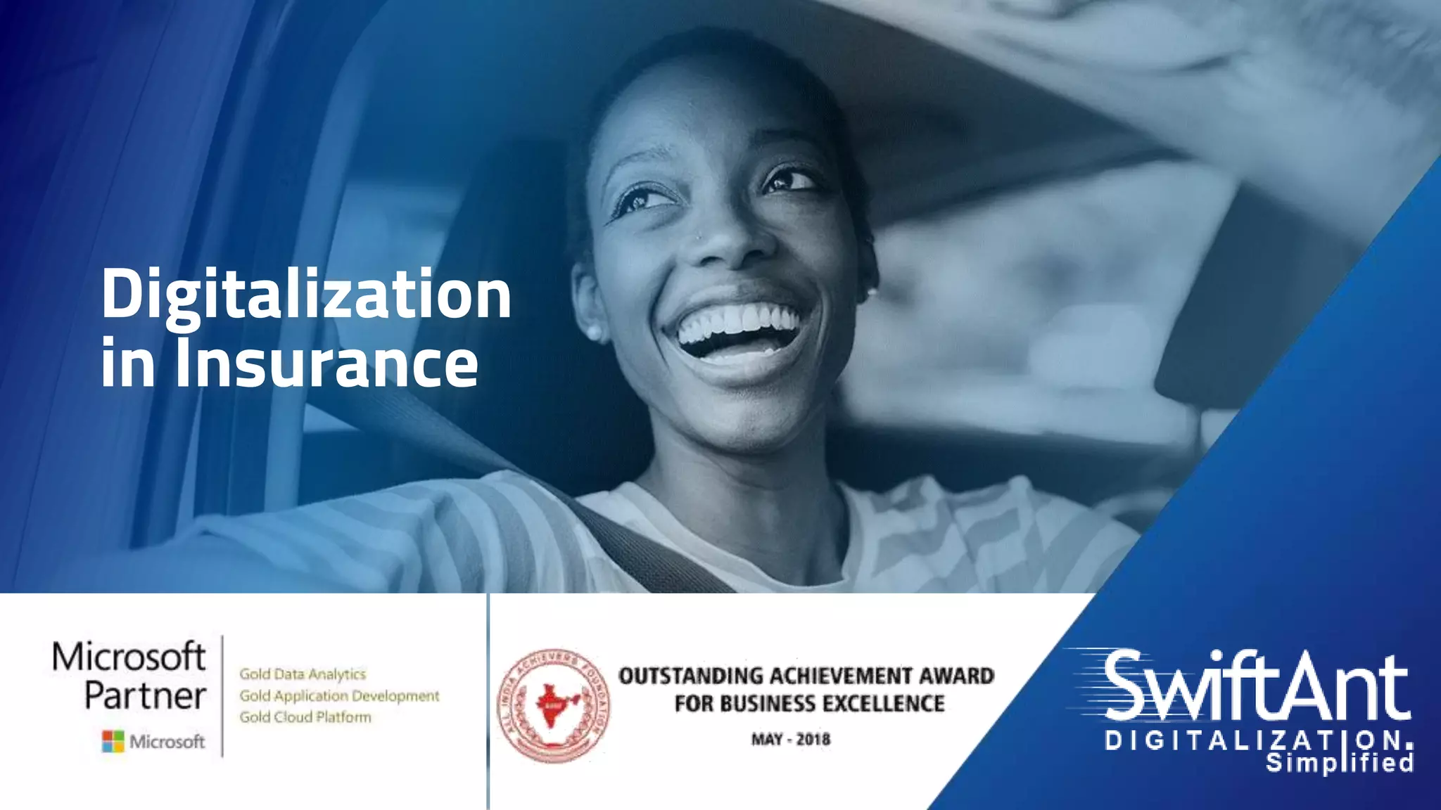 The Digital Innovation Award - SwiftAnt FZ LLC | PPT