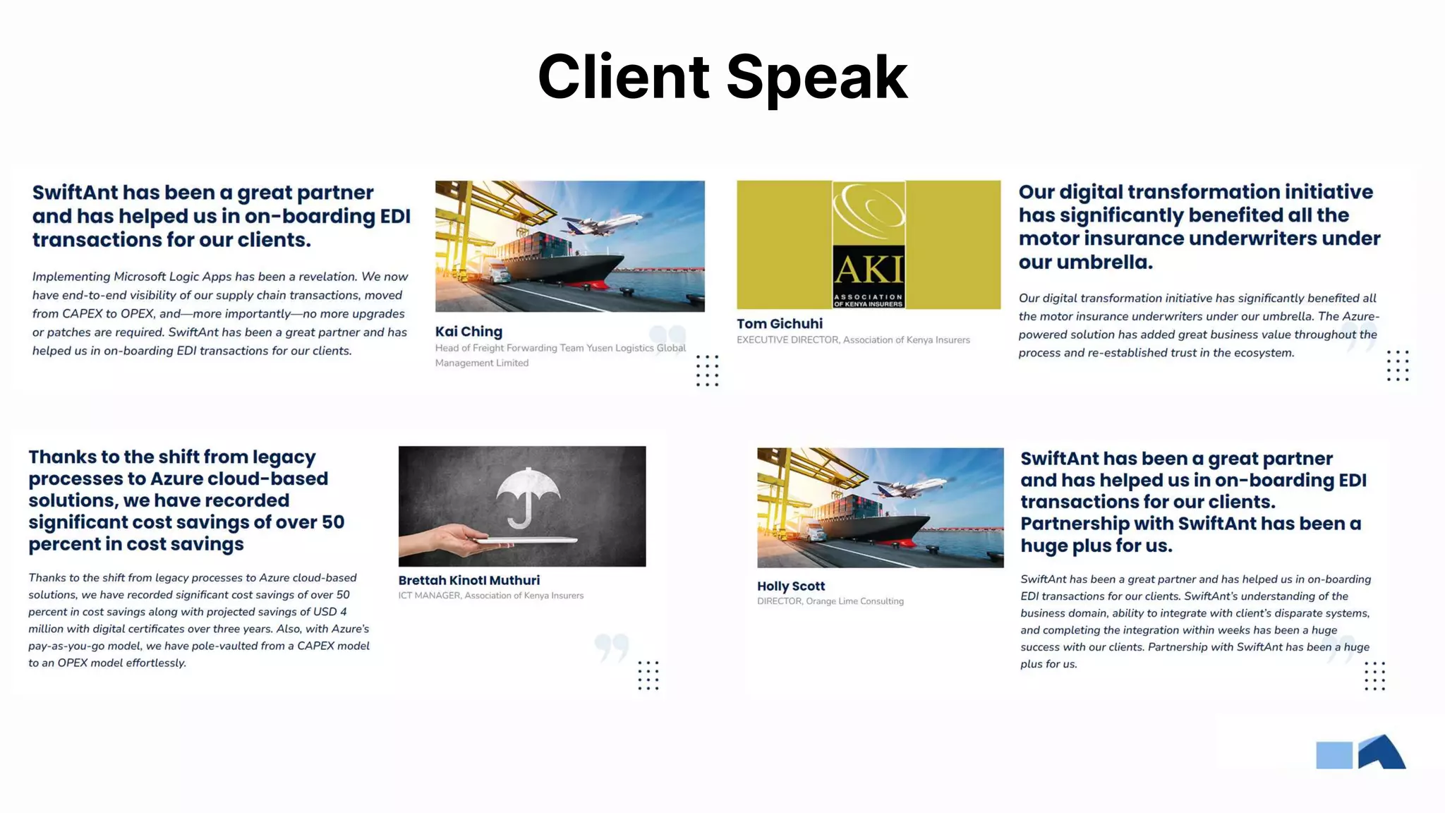 SwiftAnt Corporate Presentation | PPTX