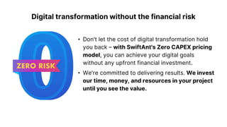 SwiftAnt Corporate Website Presentation | PPTX