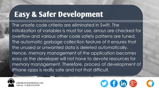 The Business Benefits of Apple Powered Swift App Development | PDF