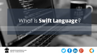 The Business Benefits of Apple Powered Swift App Development | PDF