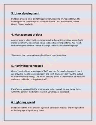 Swift App Development Company.pdf | Programming Languages | Computing
