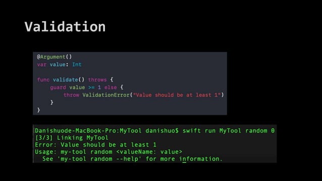Swift Argument Parser Ppt