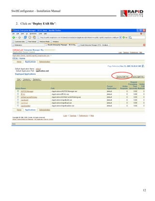 Swift configurator installation-manual | PDF