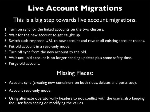 Swift container sync | PPT
