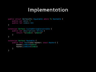 [Swift] Data Structure - Graph | PPT