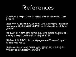 [Swift] Data Structure - Graph | PPT