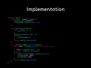 [Swift] Data Structure - Heap | PPT