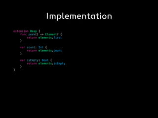 [Swift] Data Structure - Heap | PPT