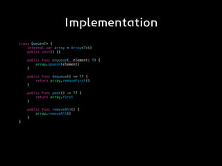 [Swift] Data Structure - Queue | PDF