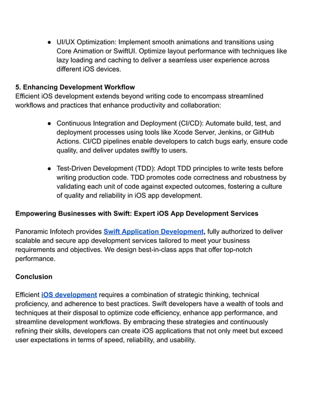 Swift Development Strategies For Ios App Pdf