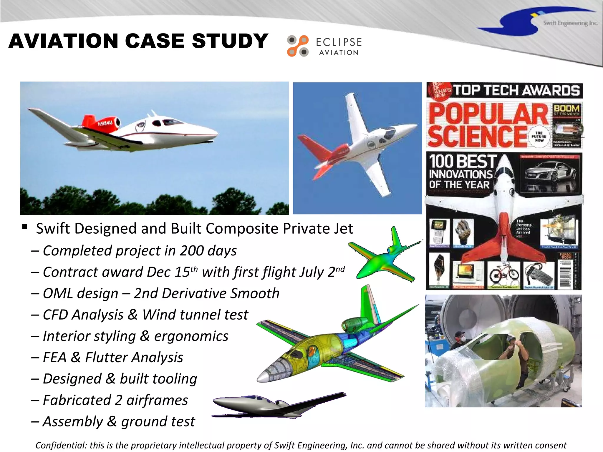 Swift Engineering Inc Overview | PPT