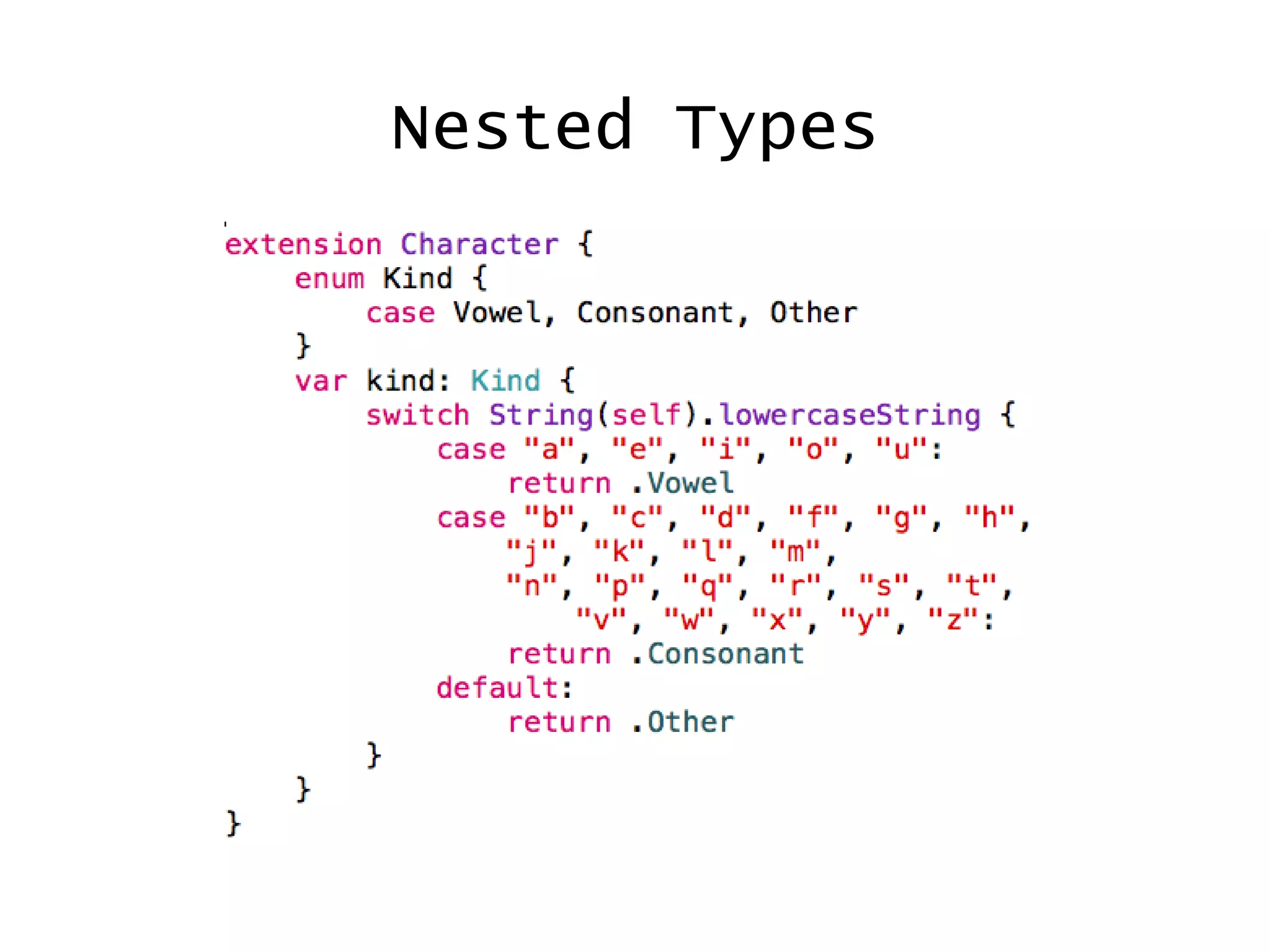 Swift extensions | PPT