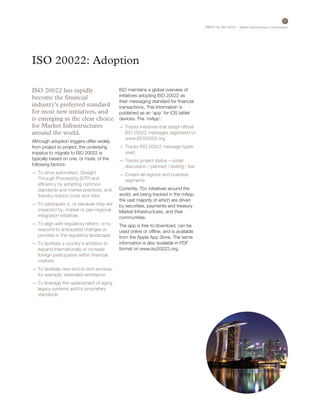 SWIFT for ISO 20022 Brochure | PDF