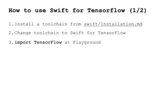 Swift for tensorflow | PPT