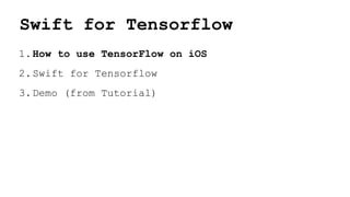 Swift for tensorflow | PPT