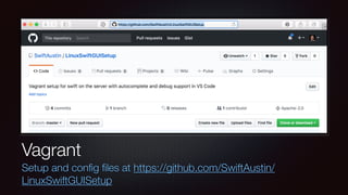 Swift GUI Development without Xcode | PPT