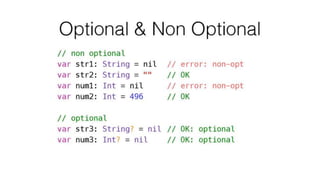 Rawnet Lightning Talk - Swift iOS Development | PPT