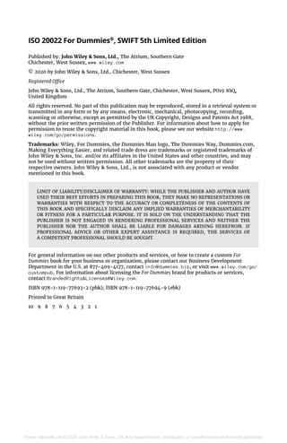 Swift iso20022 for_dummies_2020 | PDF