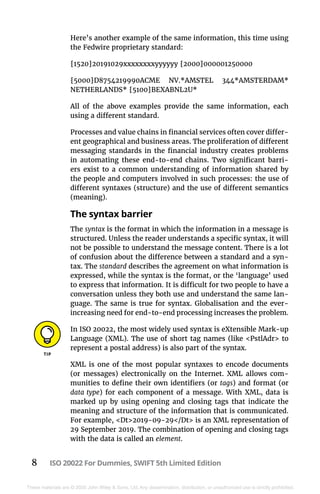 Swift iso20022 for_dummies_2020 | PDF