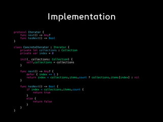 [Swift] Iterator | PPT