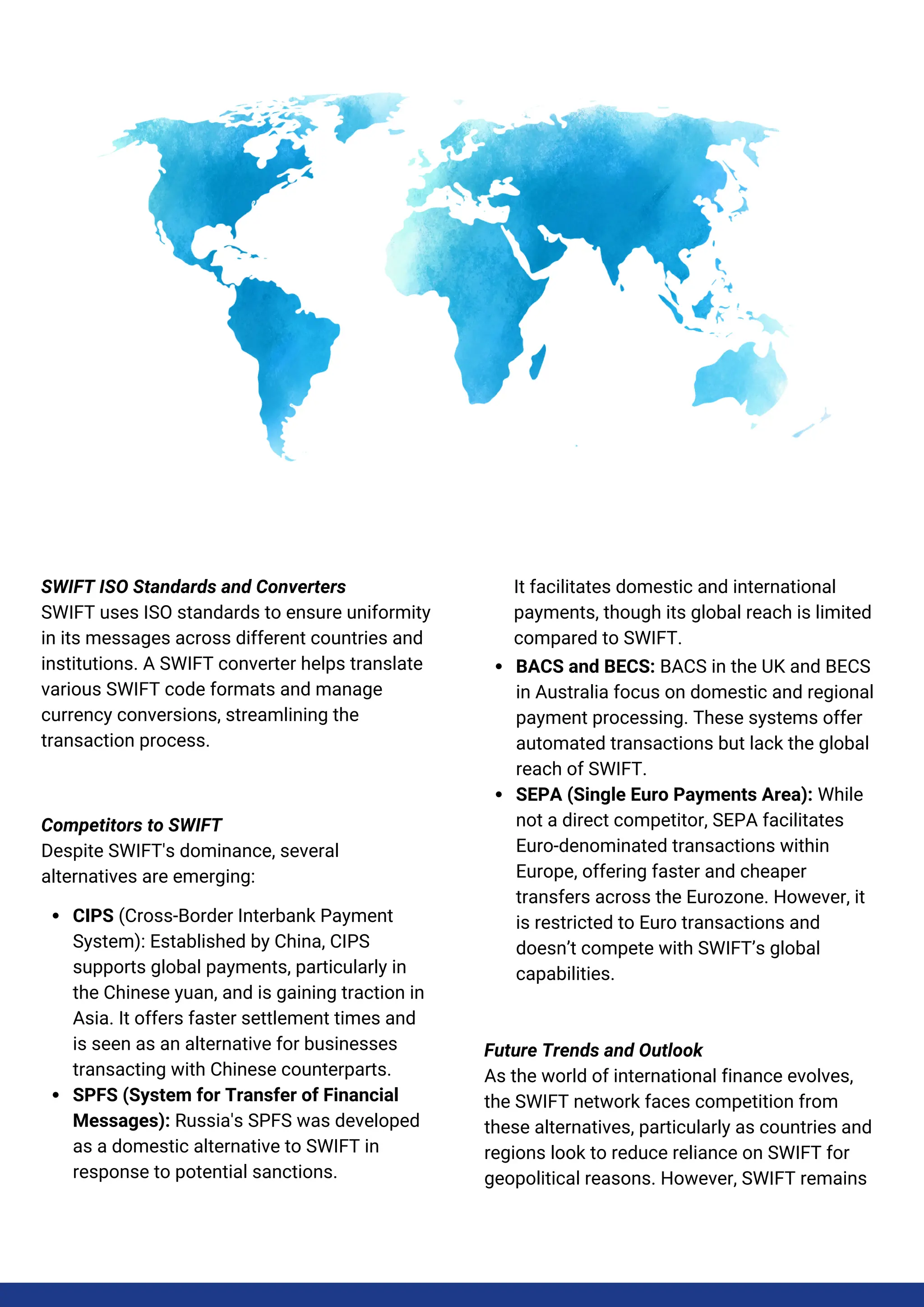 SWIFT: The Backbone of Global Financial Transactions | PDF