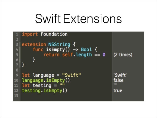 Swift Language A Fast Overview Of Some Features