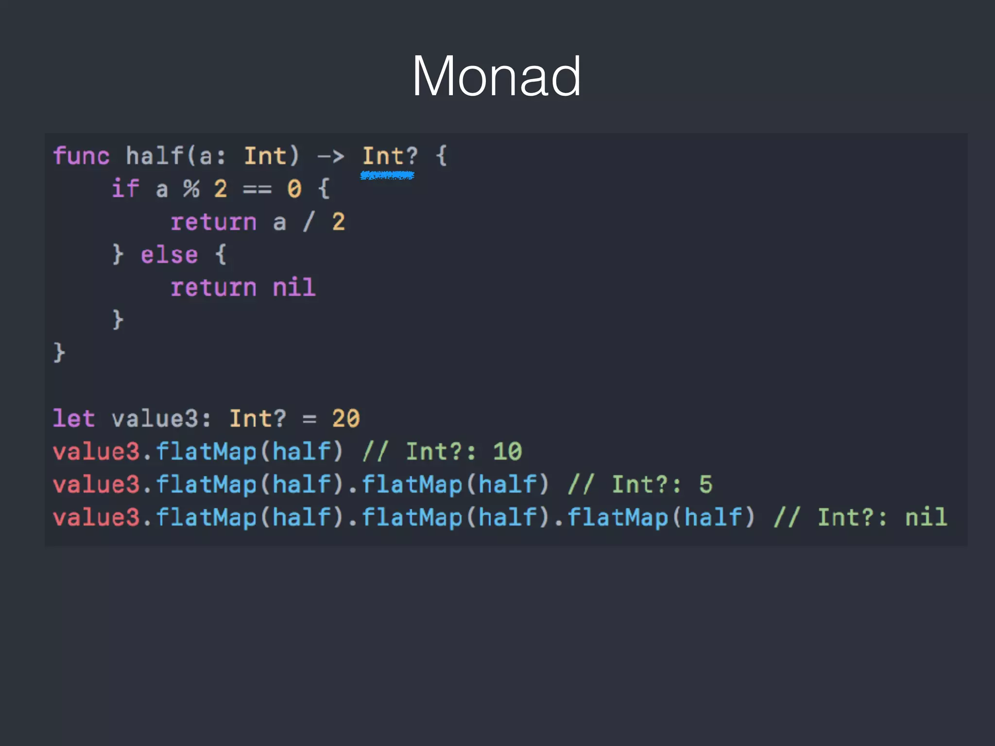 Swift map & flatMap | PPT