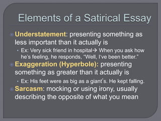 Swift- "A Modest Proposal" | PPTX