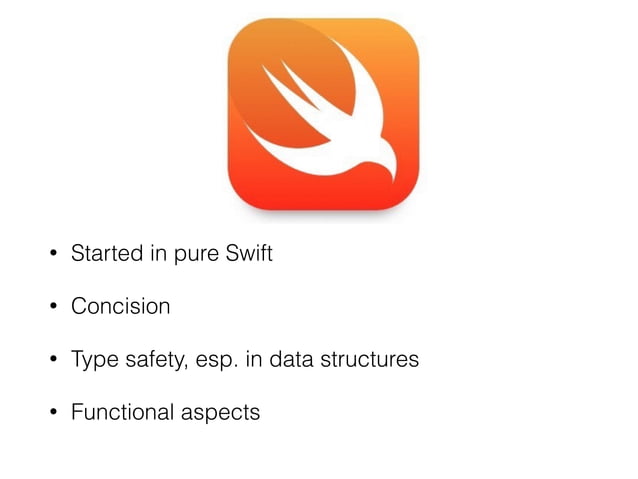 Facilitating Idiomatic Swift with Objective-C | PPT