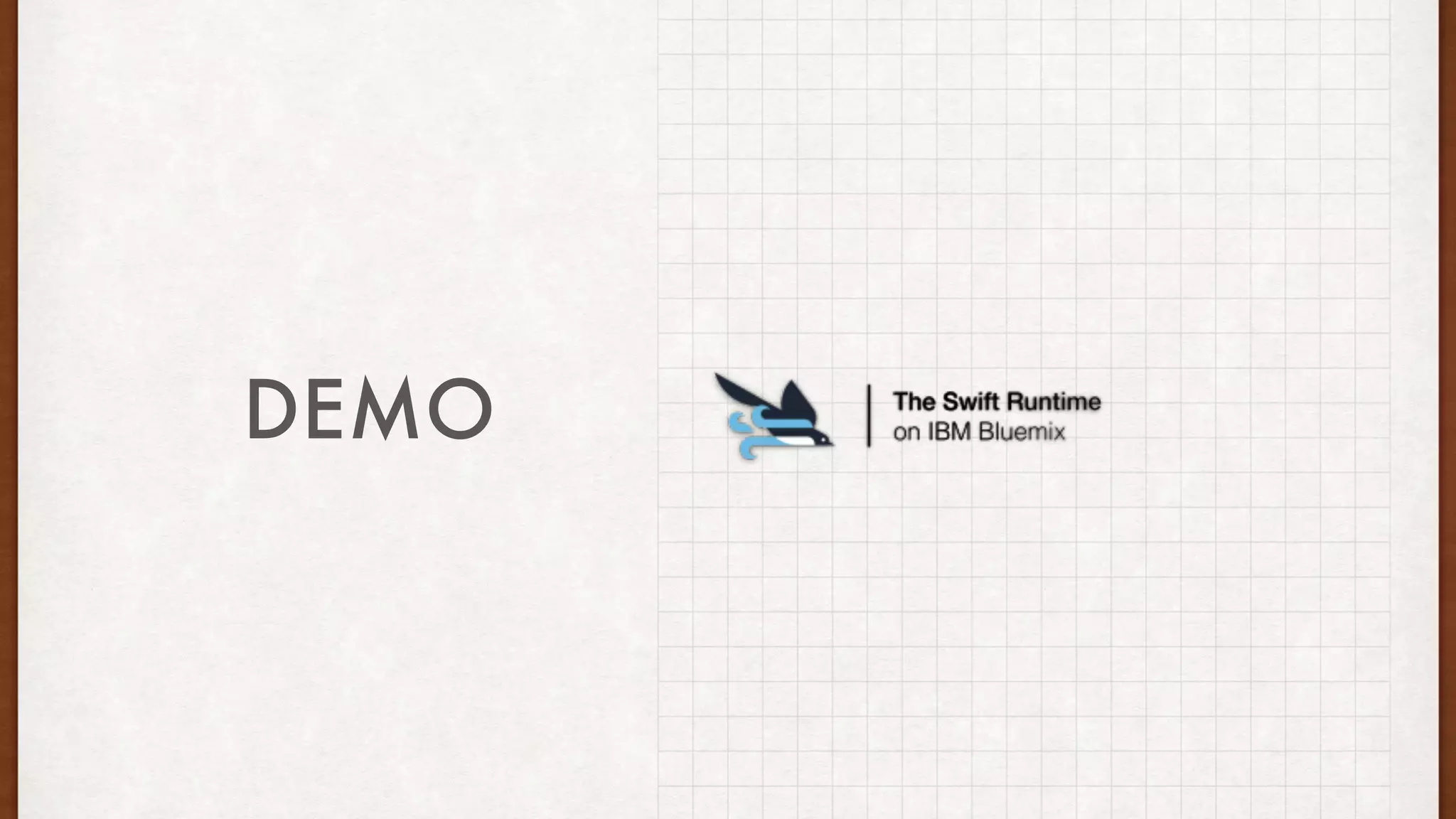 Swift On Ibm Bluemix Ppt