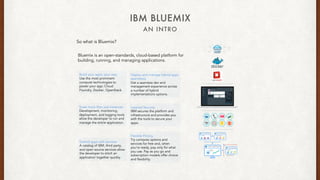 Swift on IBM Bluemix | PPT