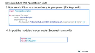 Swift at IBM: Mobile, open source and the drive to the cloud | PPT