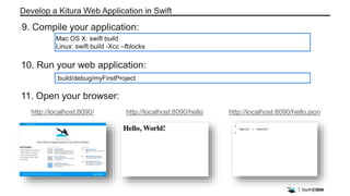 Swift at IBM: Mobile, open source and the drive to the cloud | PPT