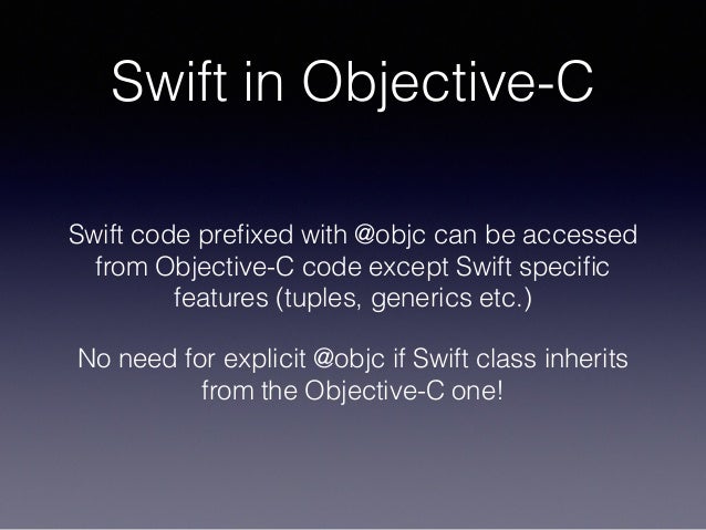 Swift A Quick Overview