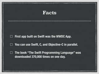 Introduction to Swift programming language. | PDF | Web Development | Internet