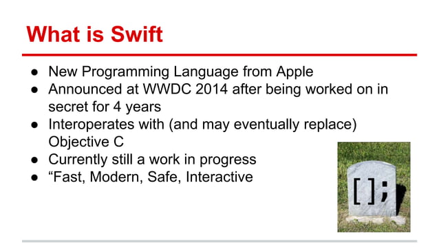 Swift Overview | PPT | Free Download Swift Overview | PPT | Free Download