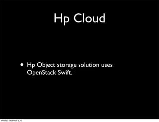 OpenStack Swift production deployments | PPT