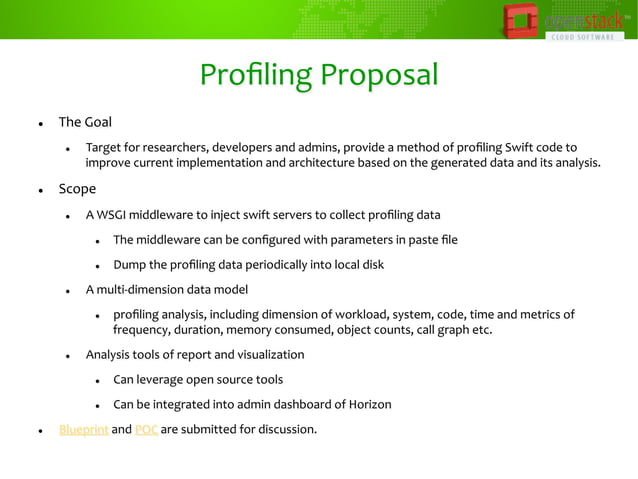 Swift profiling middleware and tools | PDF | Web Development | Internet