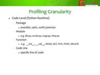 Swift profiling middleware and tools | PDF | Web Development | Internet