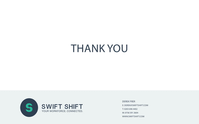 Swift Shift Instant Cover | PPT